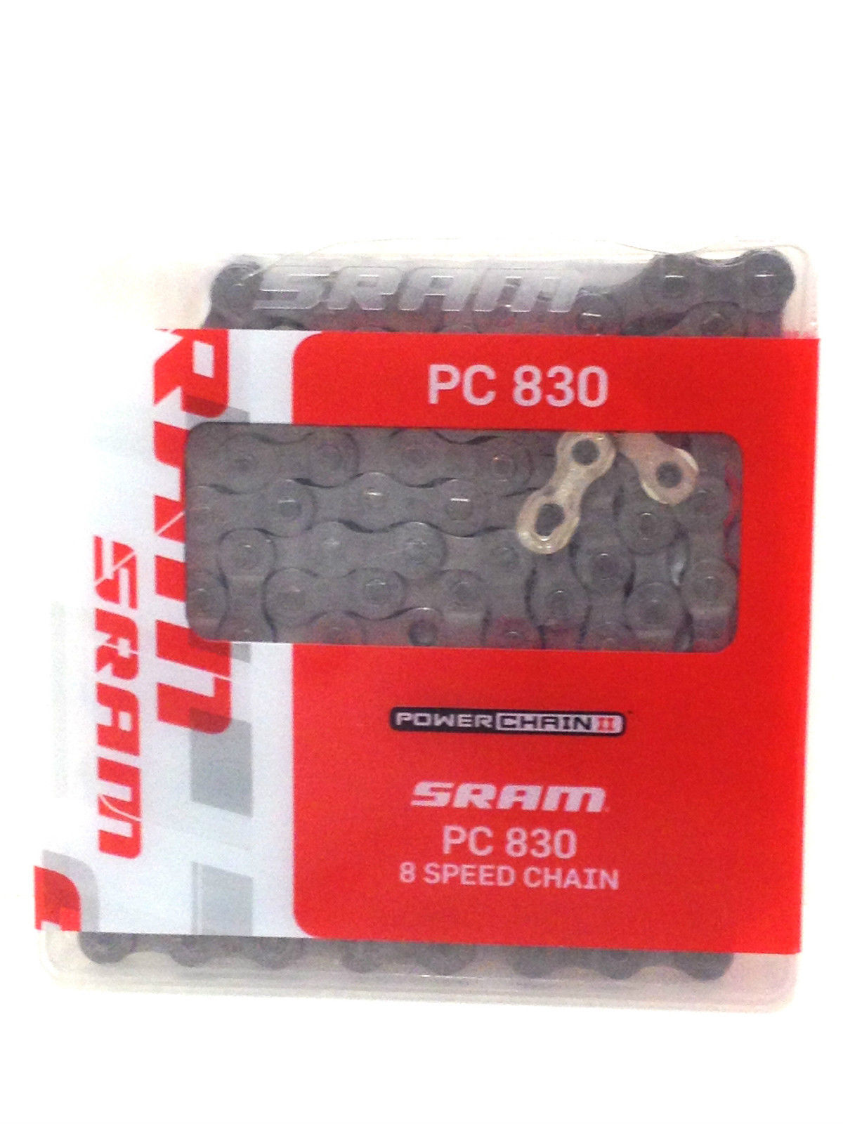 SRAM PC-830 BICYCLE BIKE 1/2X3/32 CHAIN 7/8 SPEED